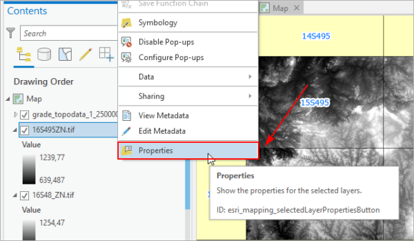 ArcGIS Pro: Topodata – Análises dos Metadados do Raster – InstrutorGIS