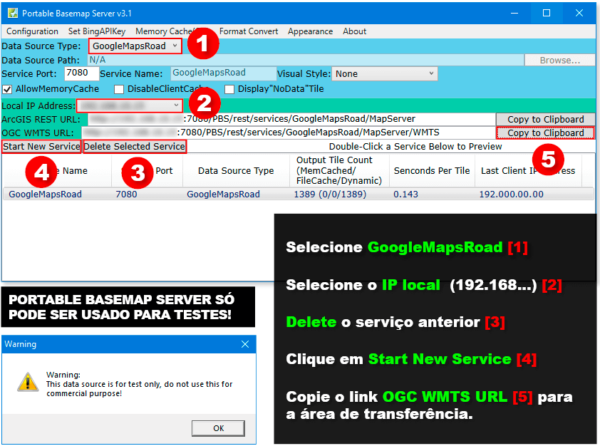 ArcGIS Pro: Adicionar Camada Google Maps pelo Protocolo WMTS – InstrutorGIS